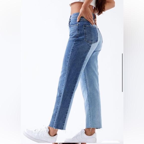 PacSun | Jeans | Pacsun High Rise Straight Denim In 2 Tone Size 24 ...